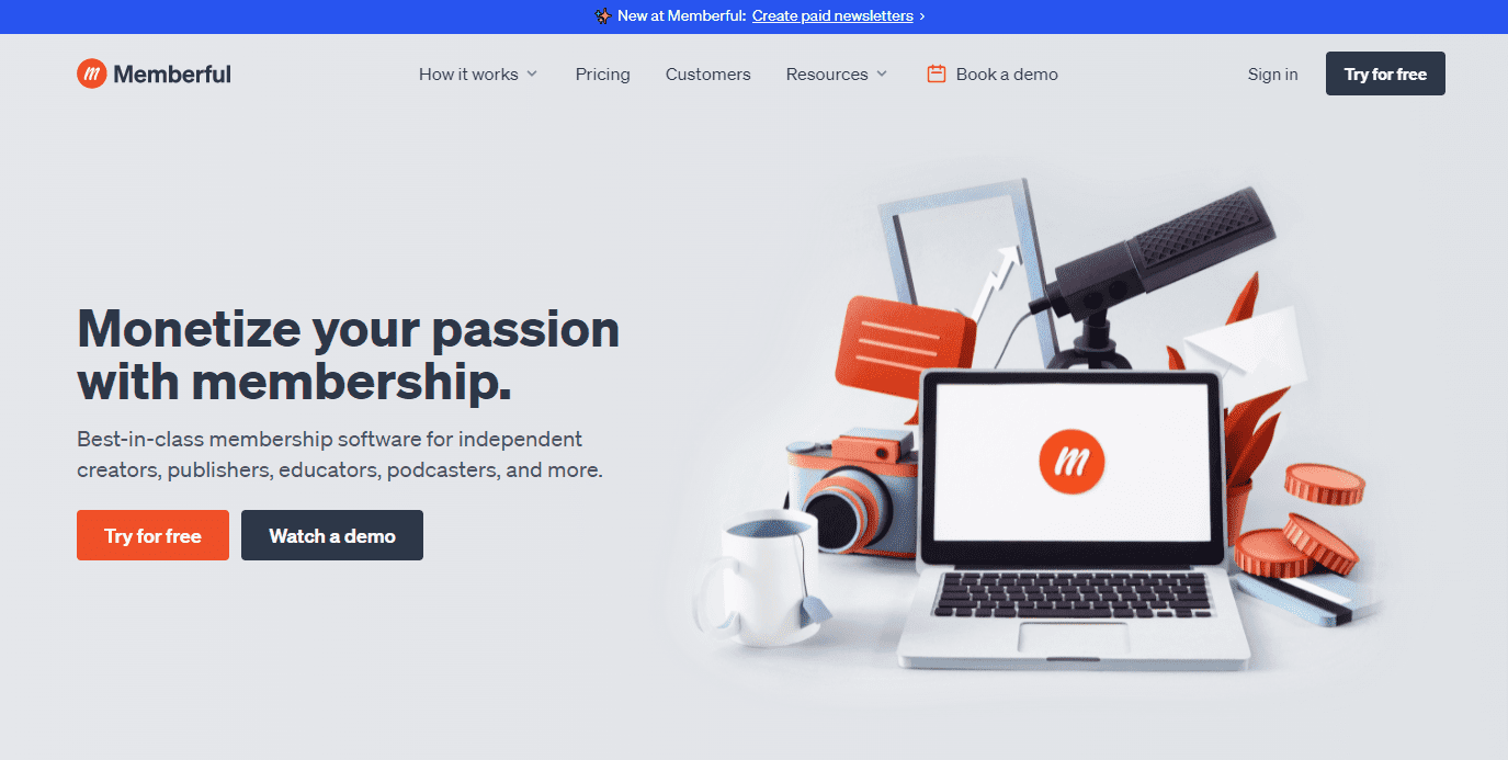 Memberful Alternative: Raklet - Membership Software