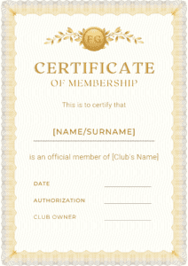 20 Free Membership Certificate Templates - Raklet - All-in-one ...