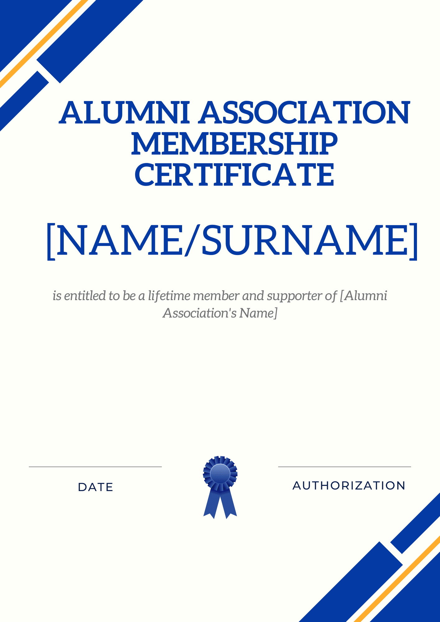 20 Free Membership Certificate Templates - Raklet - All-in-one ...