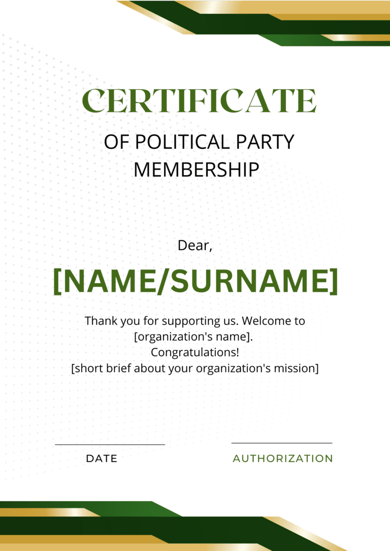 20 Free Membership Certificate Templates - Raklet - All-in-one ...