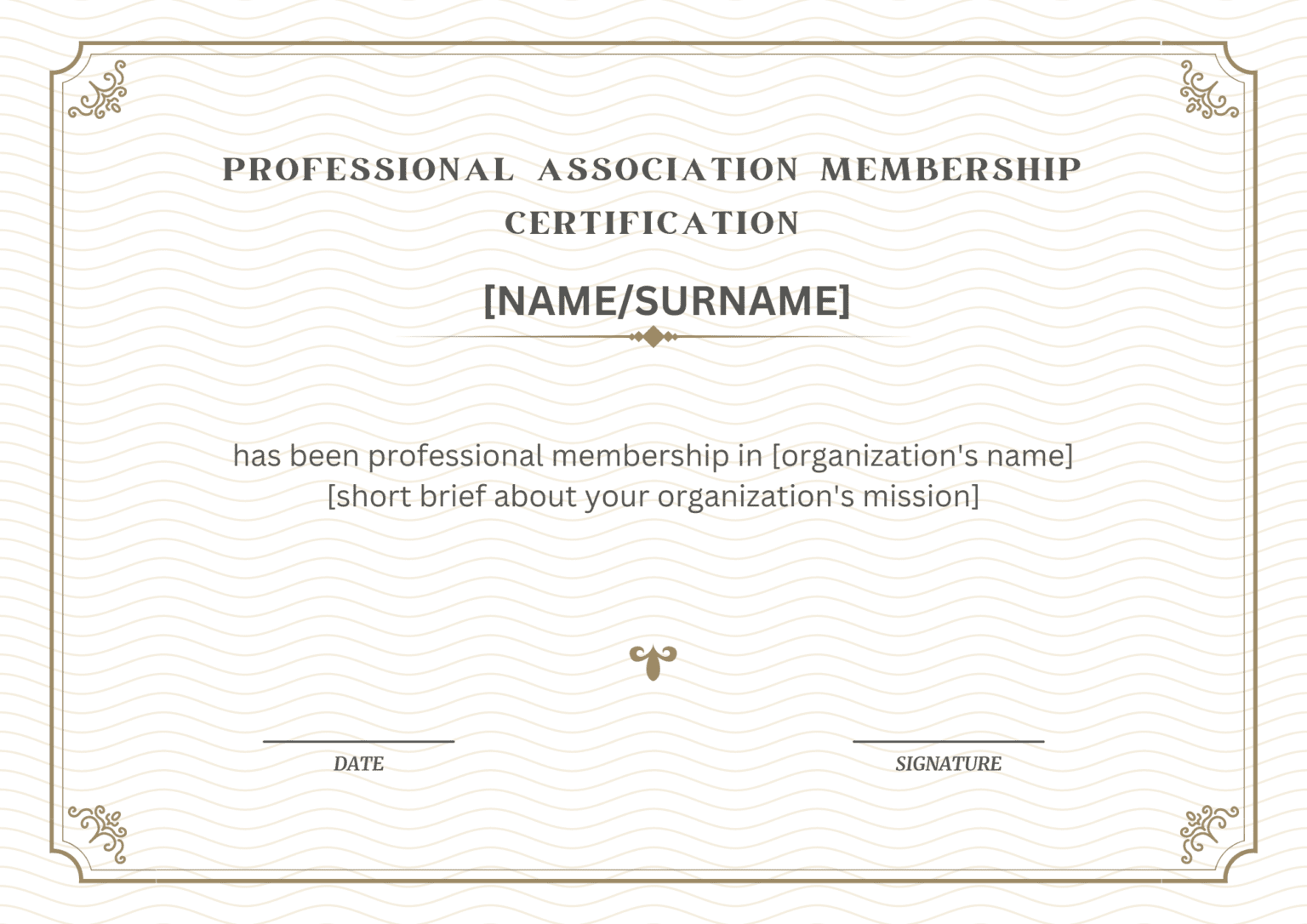 20 Free Membership Certificate Templates - Raklet - All-in-one ...