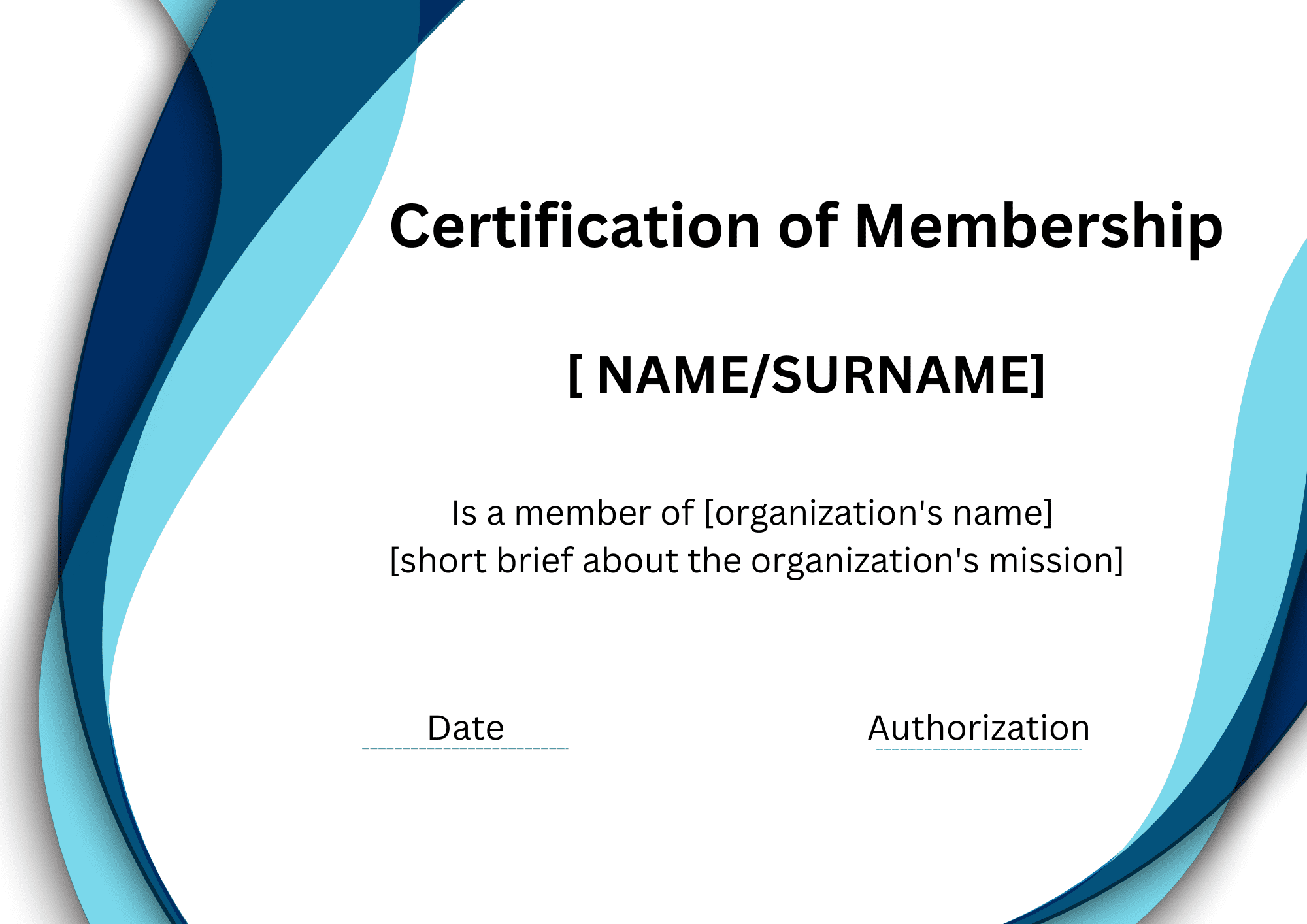 20 Free Membership Certificate Templates Raklet All In One Platform To Grow Your Audience 