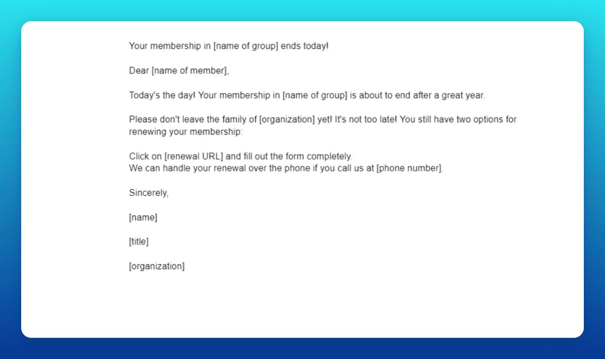 Membership Renewal Email Templates That Convert (2026)