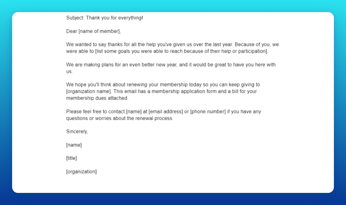 Membership Renewal Email Templates That Convert (2026)