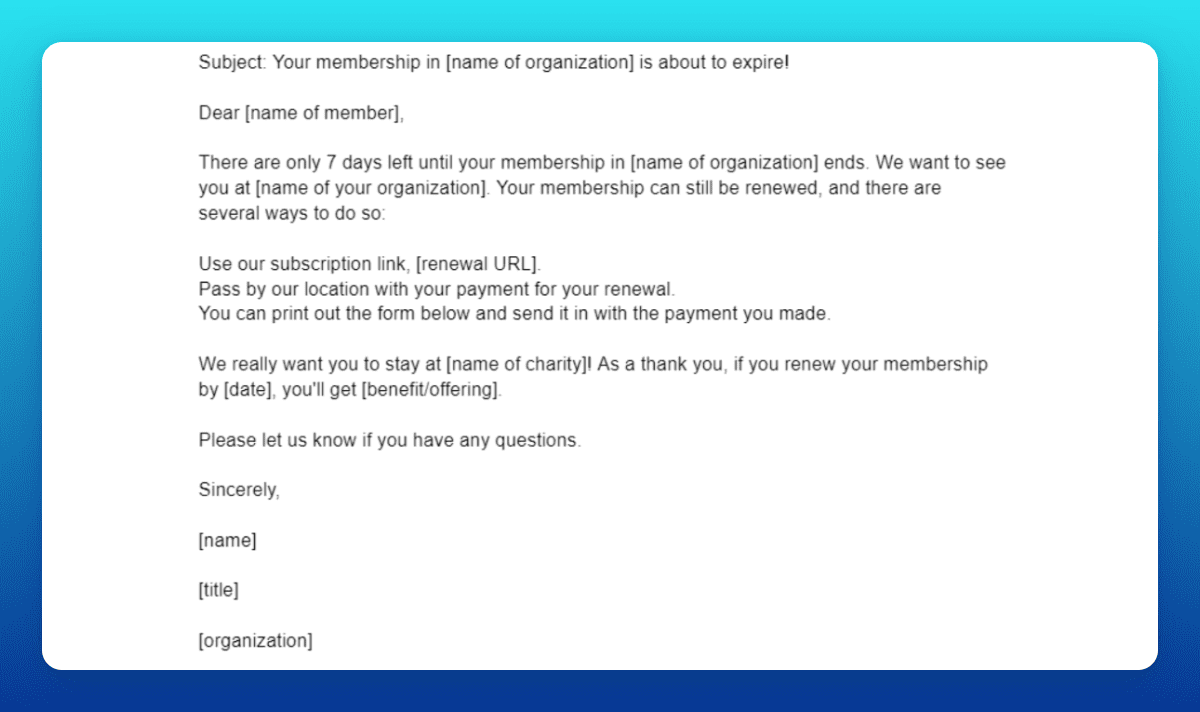 Membership Renewal Email Templates That Convert (2026)